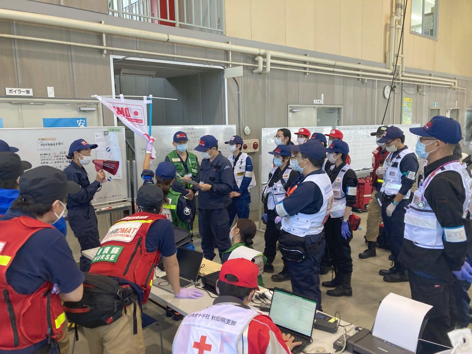 令和5年度 東北ブロックDMAT参集訓練が実施されました - 弘前大学医学部附属病院 高度救命救急センター 救急災害・総合診療医学講座