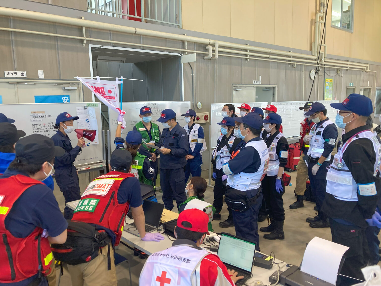 青森空港 SCU（Staging Care Unit：航空搬送拠点臨時医療施設）での活動報告（令和5年度 東北ブロックDMAT参集訓練 by ...